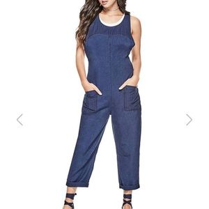 Guess by Marciano | Pants & Jumpsuits | Guess Blue Striped Overall ...